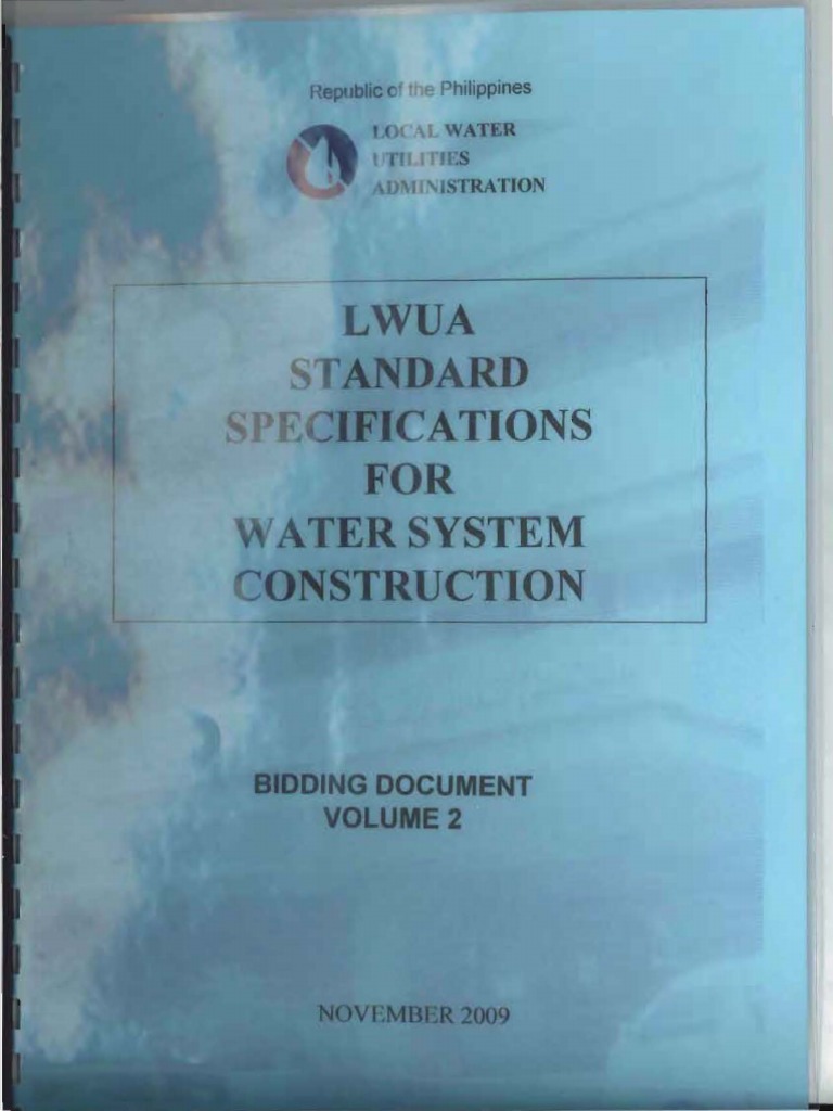 LWUA Vol2. Reformat PDF | PDF | Plumbing | Pipe (Fluid Conveyance)