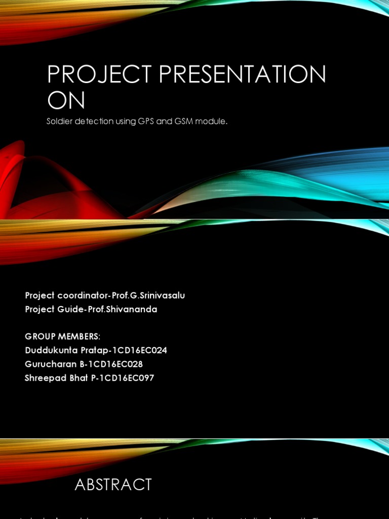 Soldier Detection | PDF | Global Positioning System | Geographic ...