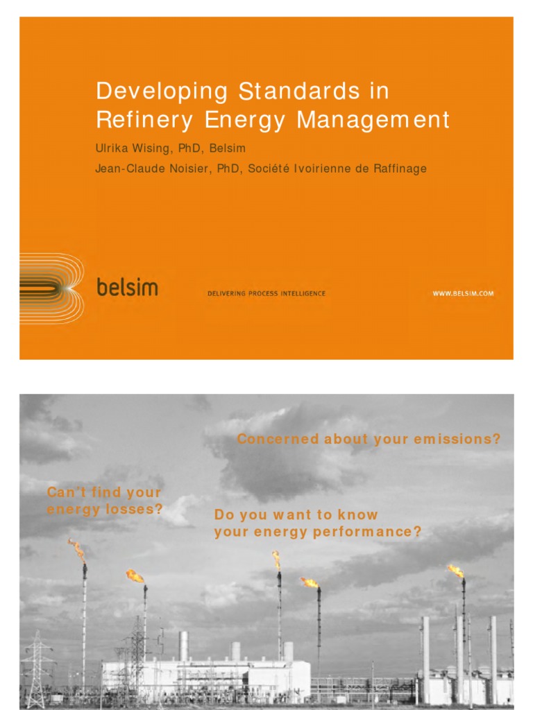 BV Energy MGMT | PDF | Efficient Energy Use | Oil Refinery