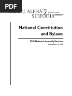 ZCC Student Fellowship Constitution | PDF | Justice | Crime & Violence