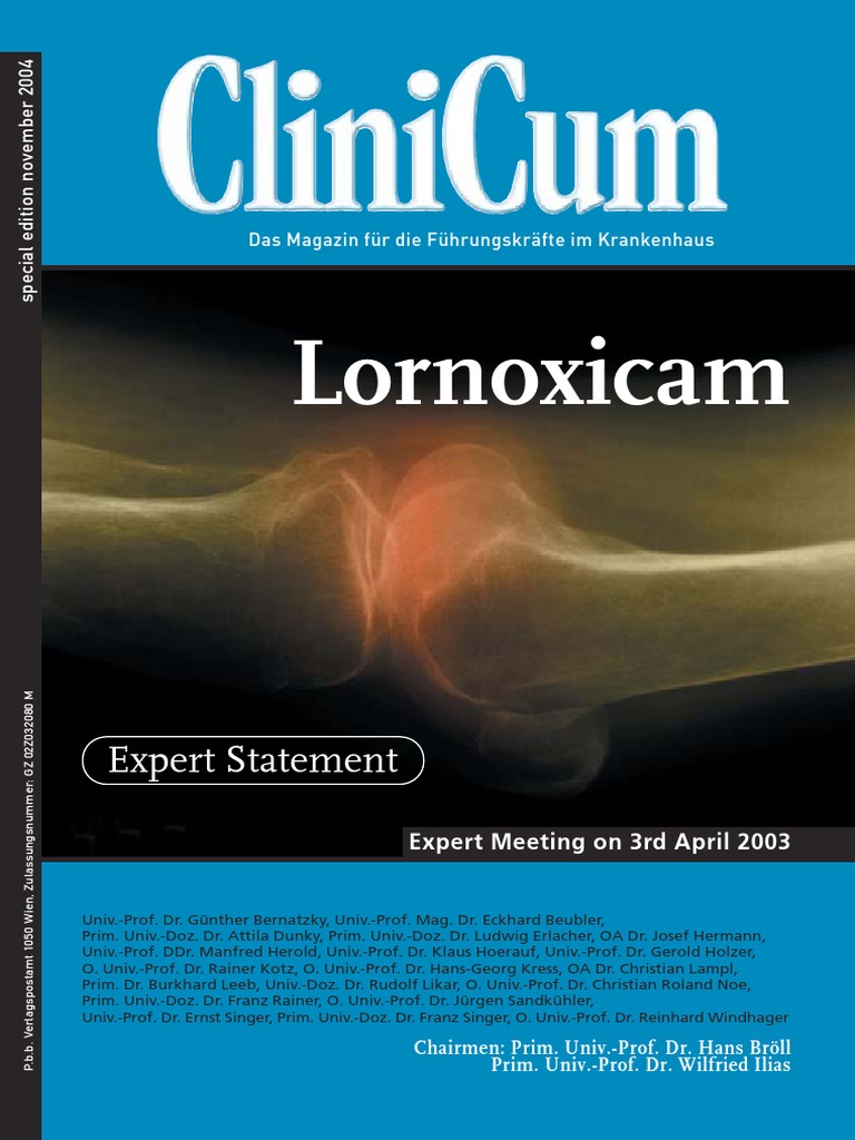 Clinicum | PDF | Nonsteroidal Anti Inflammatory Drug | Osteoarthritis