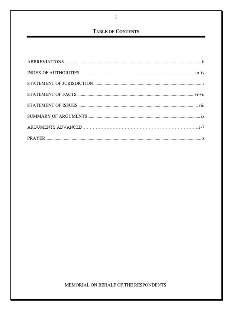 Table of Contents | PDF | Writ | Supreme Courts