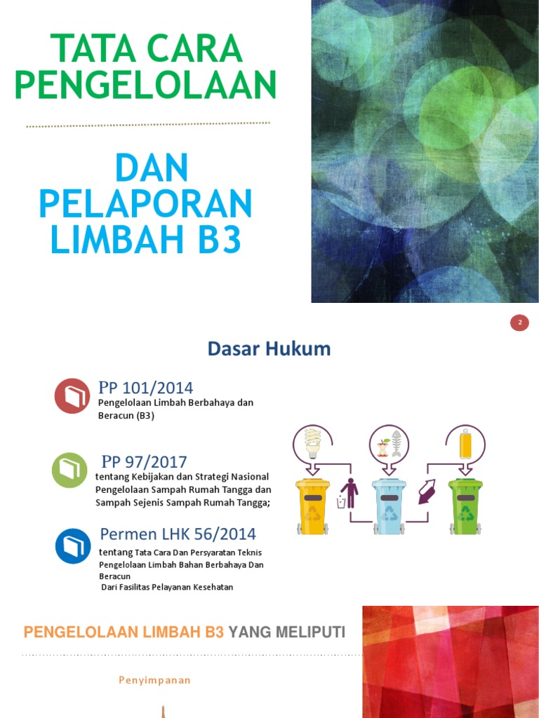 Presentasi Limbah B3 | PDF
