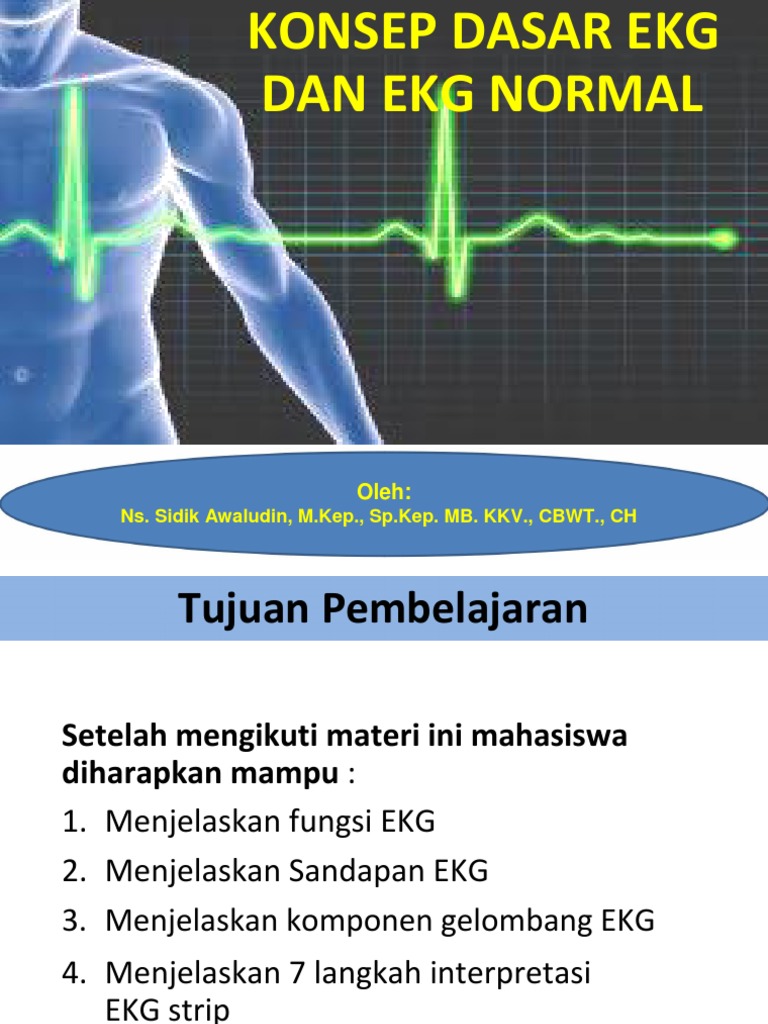 Konsep EKG Dan EKG Normal | PDF