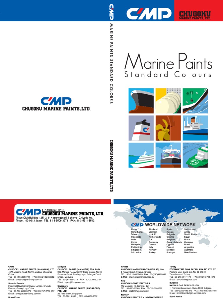 Chugoku Paint Color (RAL) | PDF | Green | Electromagnetic Spectrum