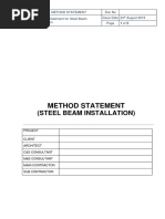 Method Statement For The Loading, Unloading and Shifting of Material | PDF | Crane (Machine ...