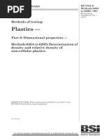 Astm D792 20 | PDF | Density | Water