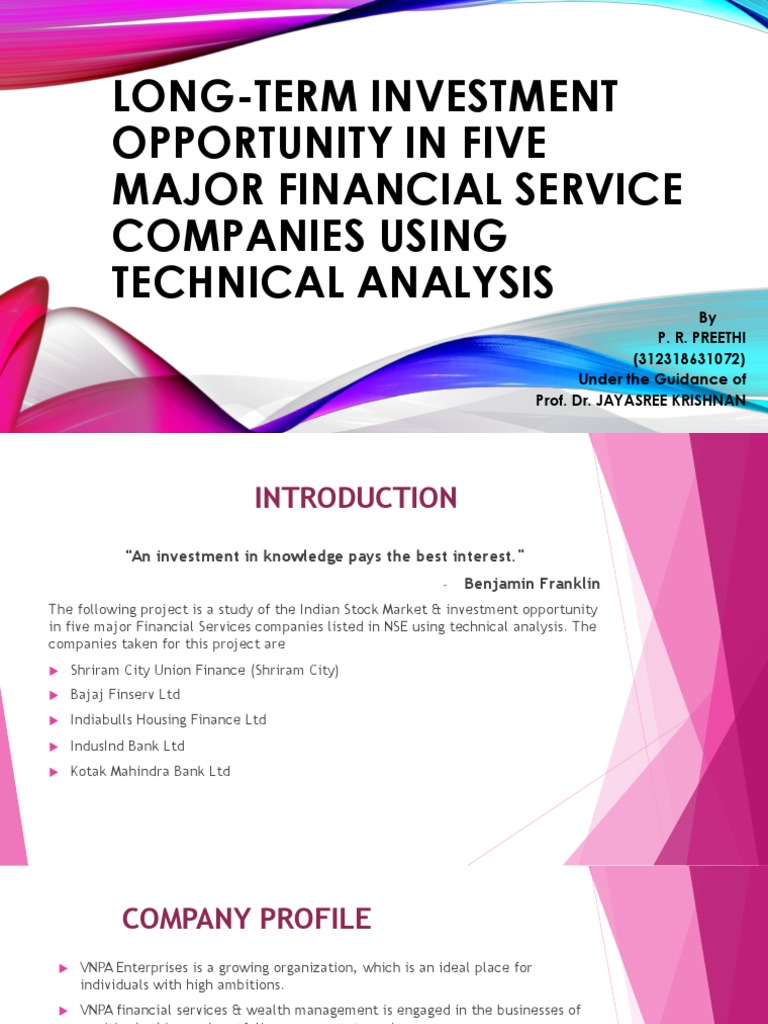 Project | PDF | Technical Analysis | Market Trend