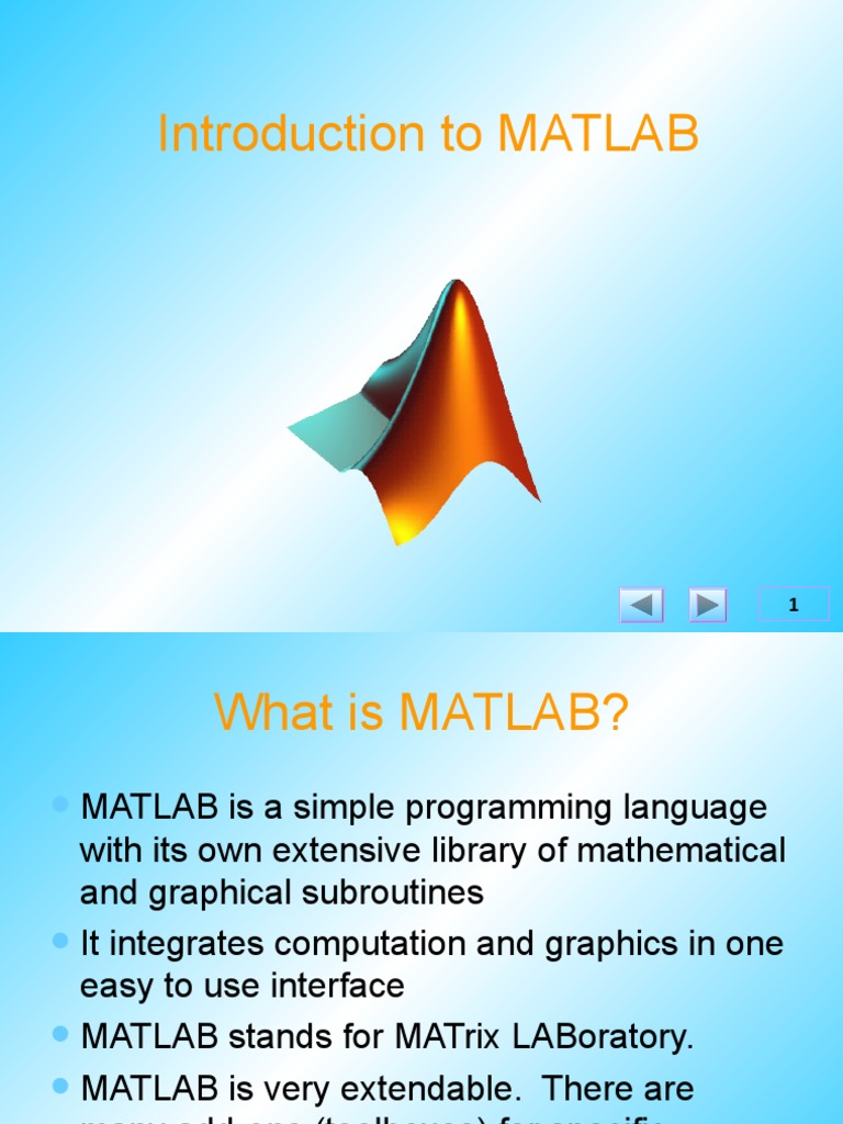 1 2 Introduction To Matlab S Pdf Matlab Command Line Interface 8458