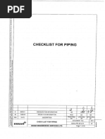 Checklist For Piping GA Drawing | PDF | Mechanical Engineering ...