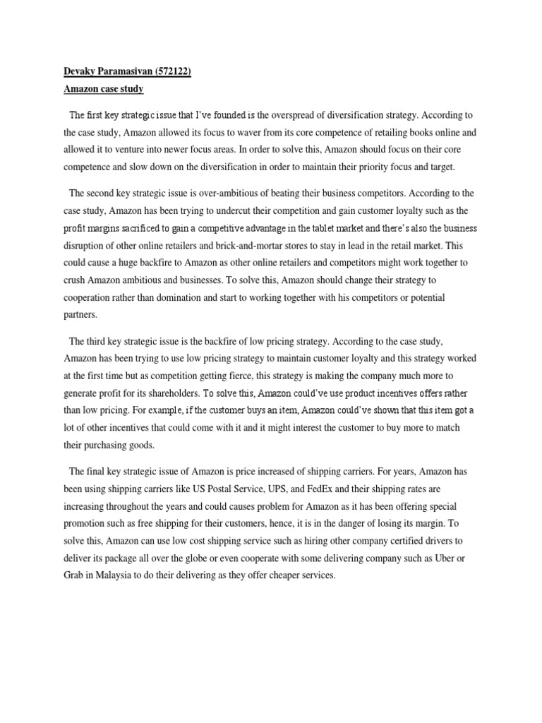 Amazon Executive Summary | PDF | Pricing | Retail