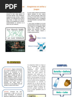 Anagramas | PDF | Semiótica | Lingüística