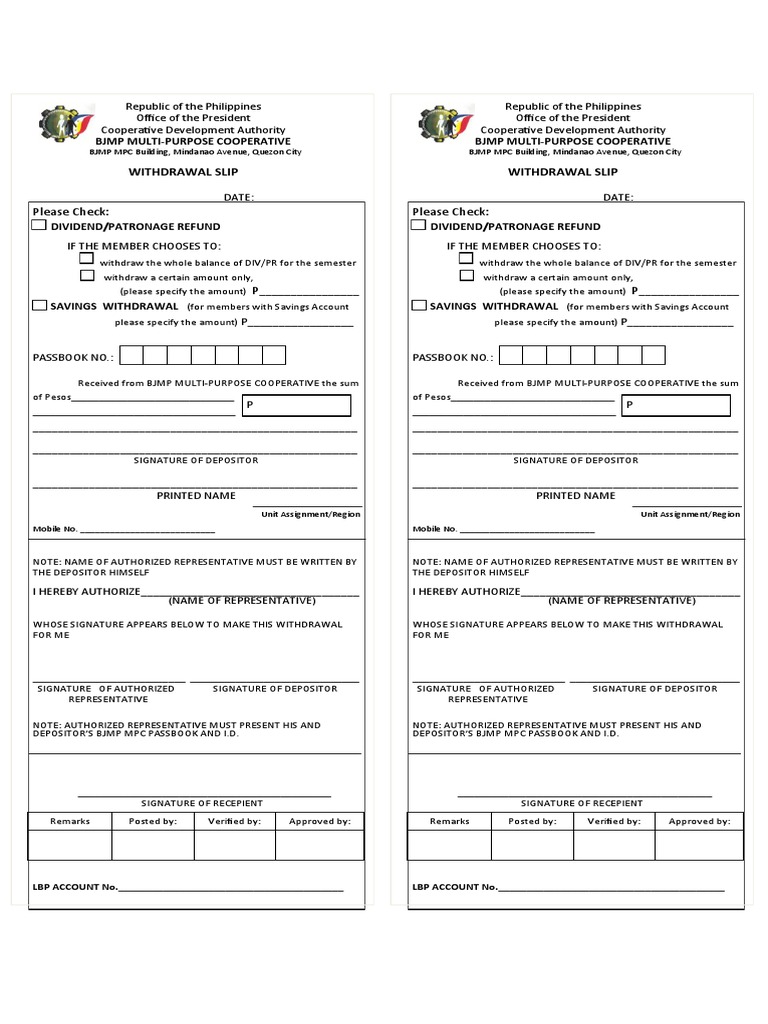 Dividend Form | PDF | Passbook | Equity Securities