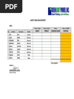 FR-01-EHS-041 Staffhouse Barracks Inspection Checklist | PDF | Toilet ...