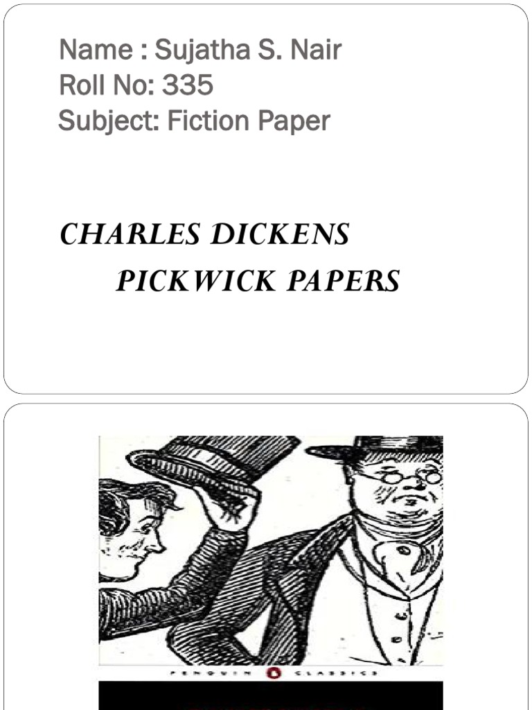 Charles Dickens | PDF | The Pickwick Papers | Realism (Arts)