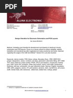 PCB Design Checklist | PDF