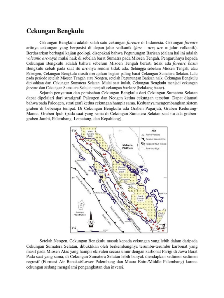 Cekungan Bengkulu | PDF