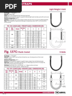 Standard U-Bolt Specifications and Loads | PDF | Galvanization | Steel
