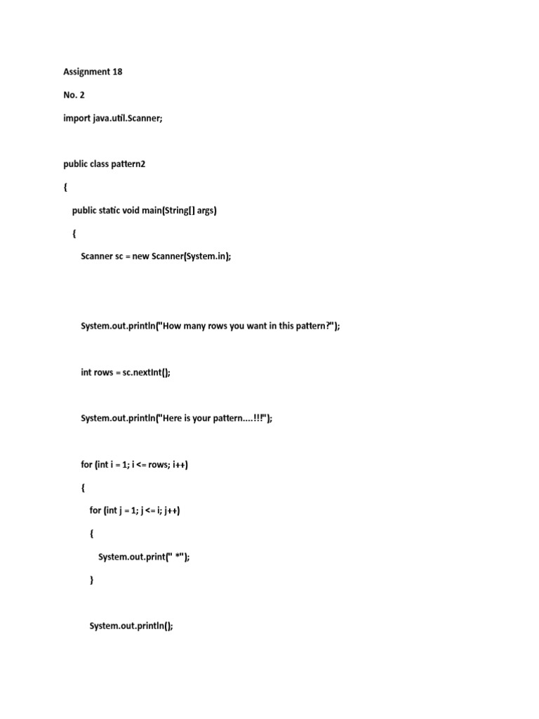 Coding Assignment 18-WPS Office | PDF | Notation | Computer Programming