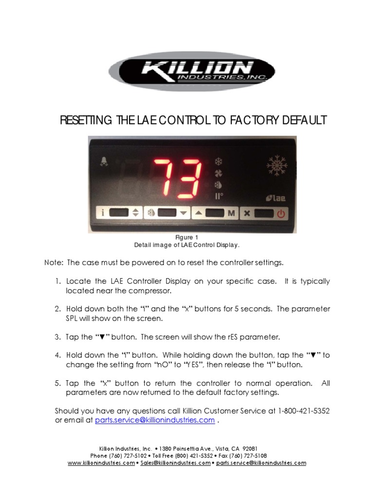 LAE Controller Manual and Programming Guide | PDF | Fahrenheit | Celsius