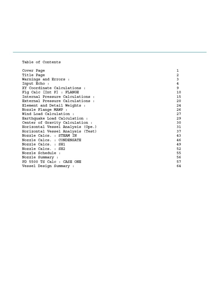 Sample Heat Exchanger U-TUBE Report | PDF | Yield (Engineering ...