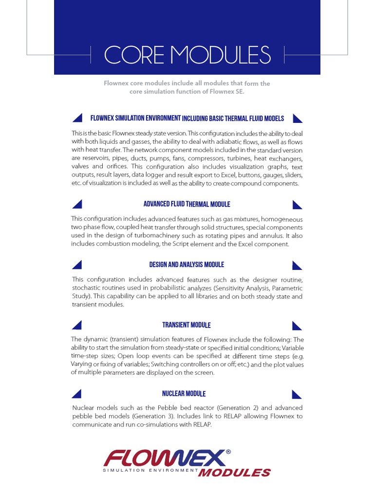 Comprehensive Overview of the Modules, Components, Solvers and Integration Capabilities Included ...