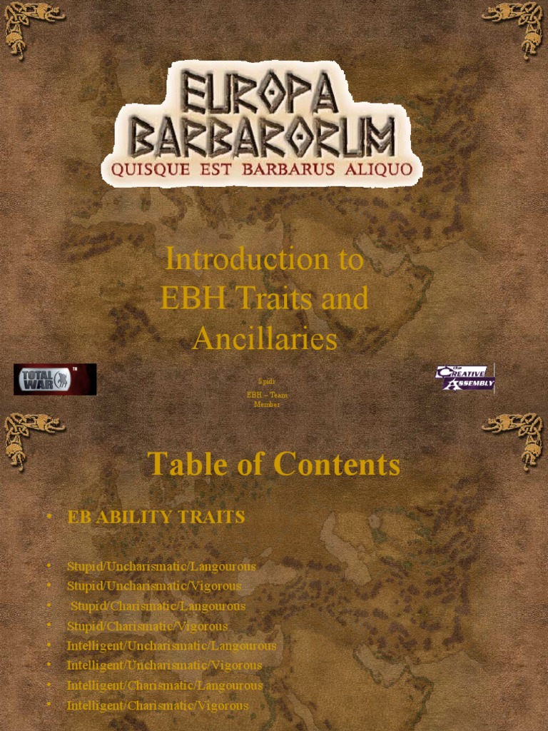 EBH Primary Traits Presentation 2 | PDF | Macedonia (Ancient Kingdom)