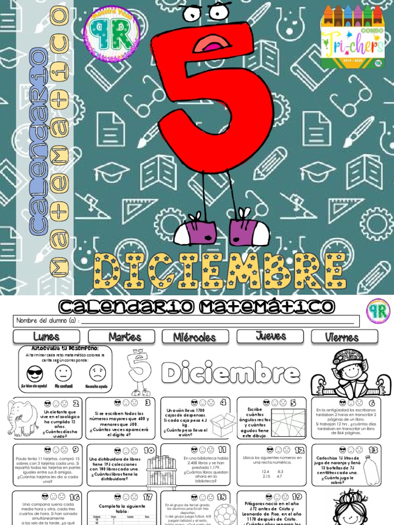 Reto Matemático de Diciembre | PDF | Ocio | Deportes
