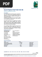 Hydraulic Oil Iso VG 46 | PDF | Motor Oil | Building Engineering