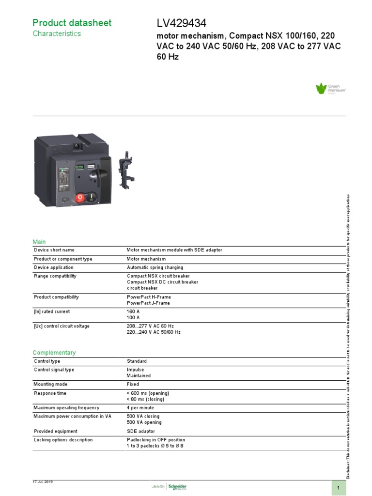 23.motorized NSX - 630a - LV429434 | PDF | Alternating Current ...