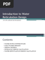 SPAN UTG: Table of Water Demand Estimation | PDF | Apartment | Reservoir