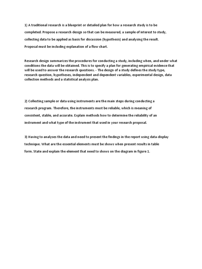 Traditional Research Methodology Overview | PDF