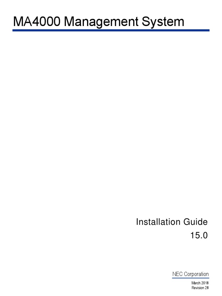 MA4000 Management System Installation Guide PDF | PDF | Internet Information Services ...