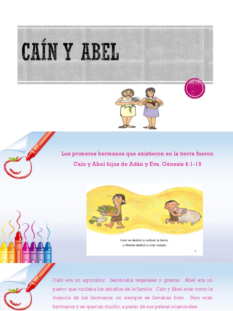 Historia de Caín y Abel para Niños | PDF