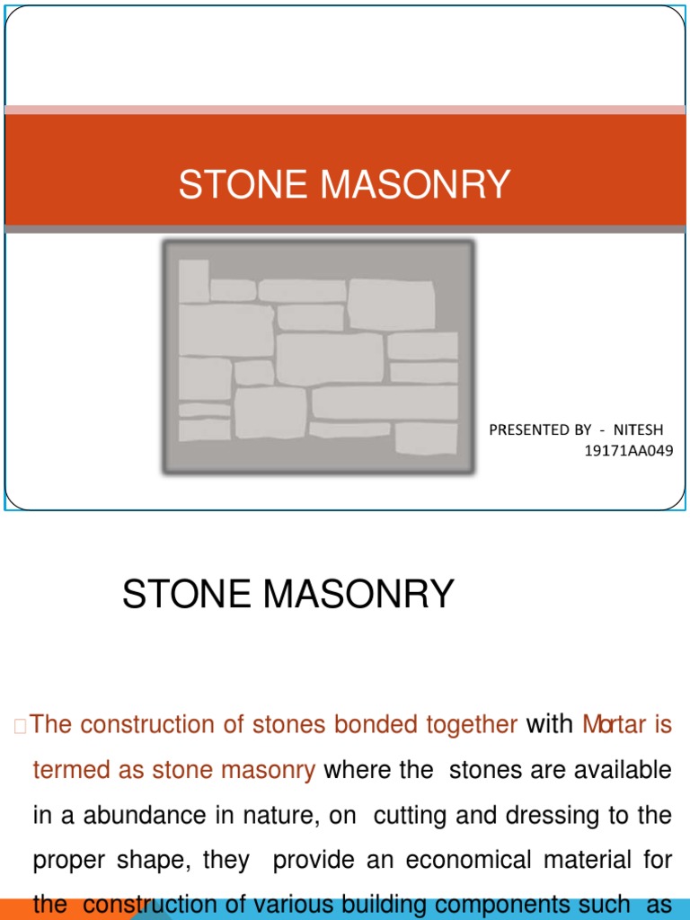 Stone Masonary | PDF | Masonry | Architectural Elements