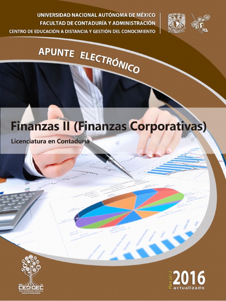 Finanzas II Plan 2016 | PDF | Capital de trabajo | Capital (economía)