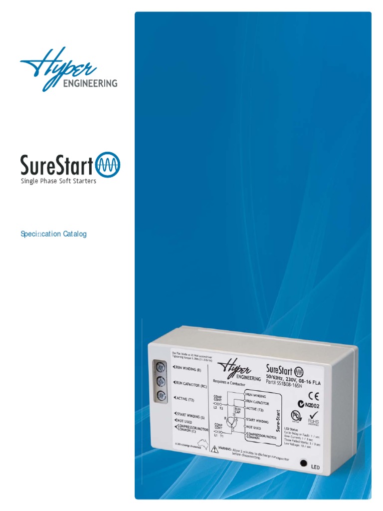 Surestart | PDF | Air Conditioning | Electric Motor