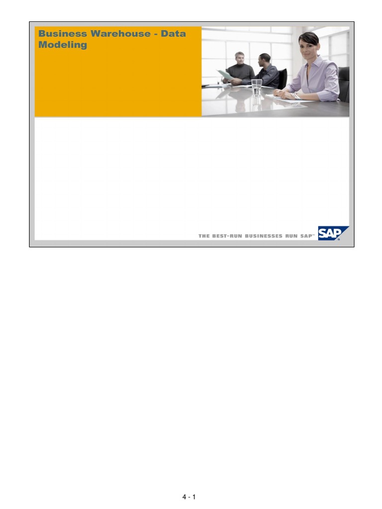 Business Warehouse - Data Modeling PDF | Download Free PDF | Database ... Business Warehouse - Data Modeling PDF | Download Free PDF | Database ...