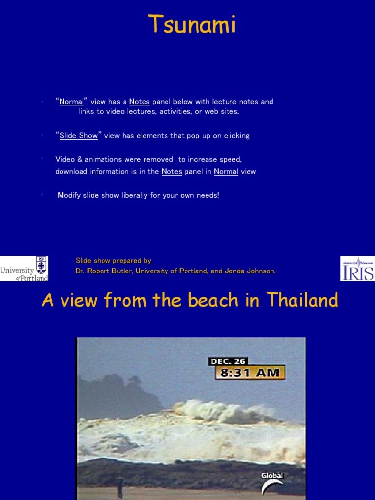 Tsunamis | PDF | Plate Tectonics | Tsunami