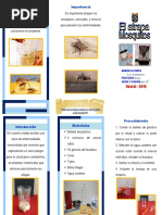 Triptico Repelente 2 | PDF | Salud pública | Especialidades Medicas