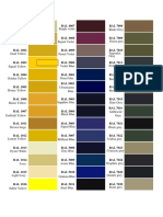 RAL Colour Chart PDF | PDF | Blue | Green