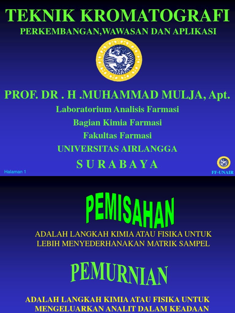 Introduction To Chromatography Pps Pdf