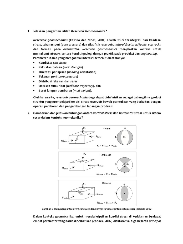 Mekanisme Rekahan | PDF
