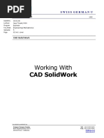 Tutorial Solidwork Lengkap Dan Mudah | PDF