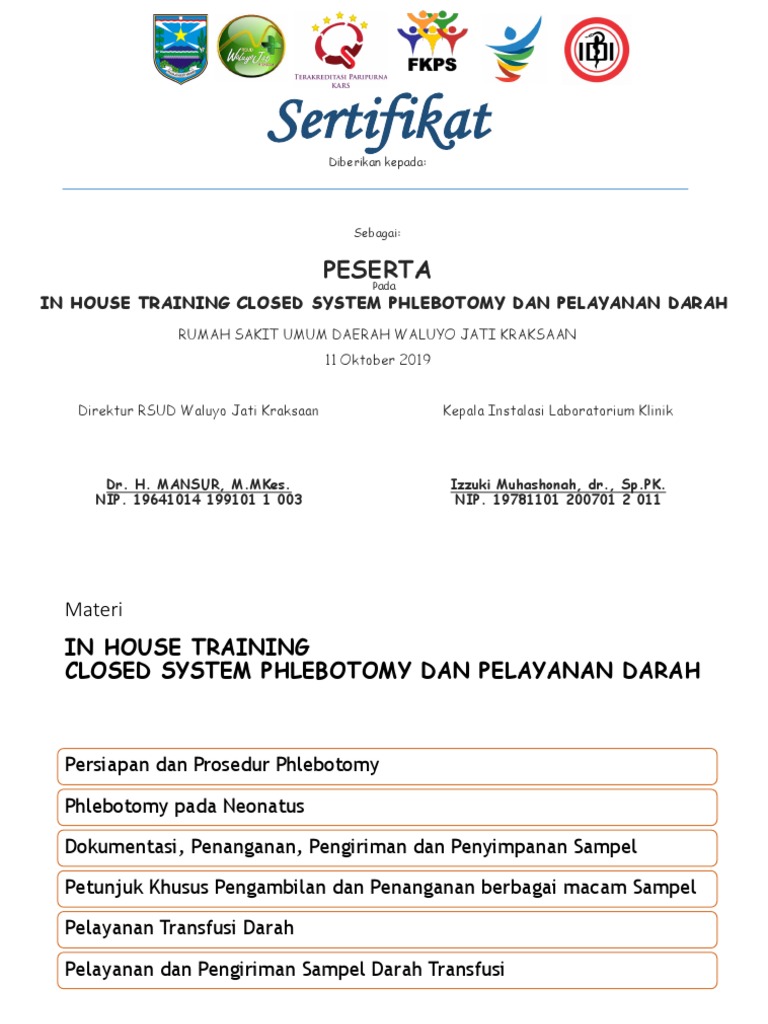 Sertifikat Iht PDF | PDF