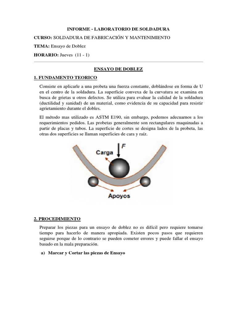 Informe Doblez | PDF | Métodos y materiales de enseñanza | Ciencia y ...
