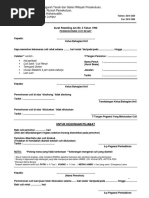 Borang Cuti Gantian - Time Off | PDF