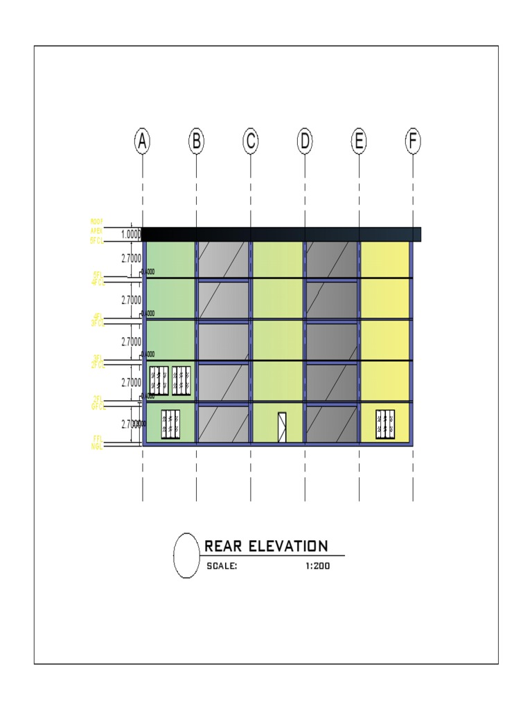5 Storey Reinforced Concrete Building | PDF | Technology & Engineering