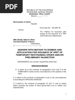 Formal Entry of Appearance As Counsel For The Defendants: Plaintiffs ...