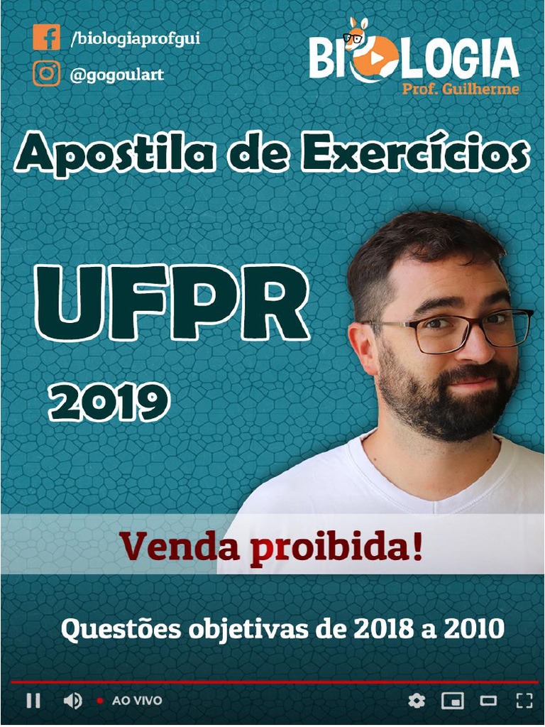 Apostila Ufpr 2019 Pdf Célula Biologia Vitamina